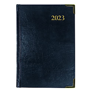 Brownline 2023 Executive Daily Planner, Appointment Book, 12 Months, January to December, Sewn Binding, 7.125" x 4.875", Assorted Colors, Trilingual (CBE504.ASX-23)