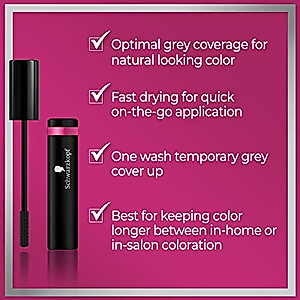 Schwarzkopf Hair Mascara, Light Brown, 1 Tube (16ml)