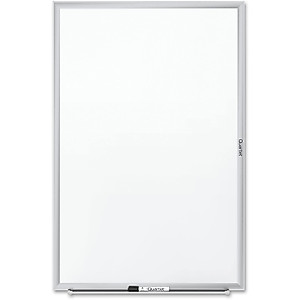 Quartet Whiteboard, Non-Magnetic Dry Erase White Board, 8' x 4', Total Erase, Silver Aluminum Frame (S538)