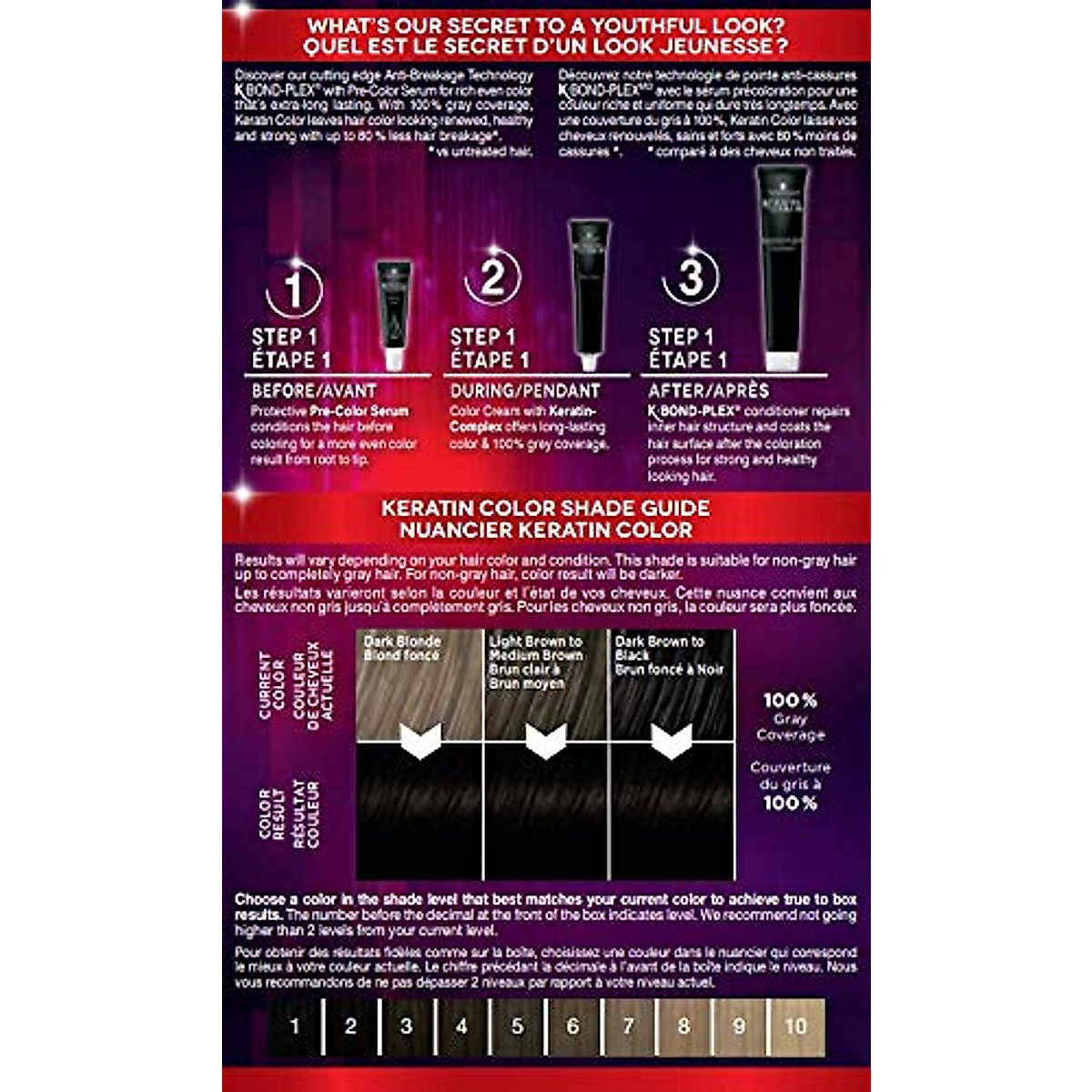 Schwarzkopf Keratin Color Permanent Hair Color Cream, 2.0 Soft Black