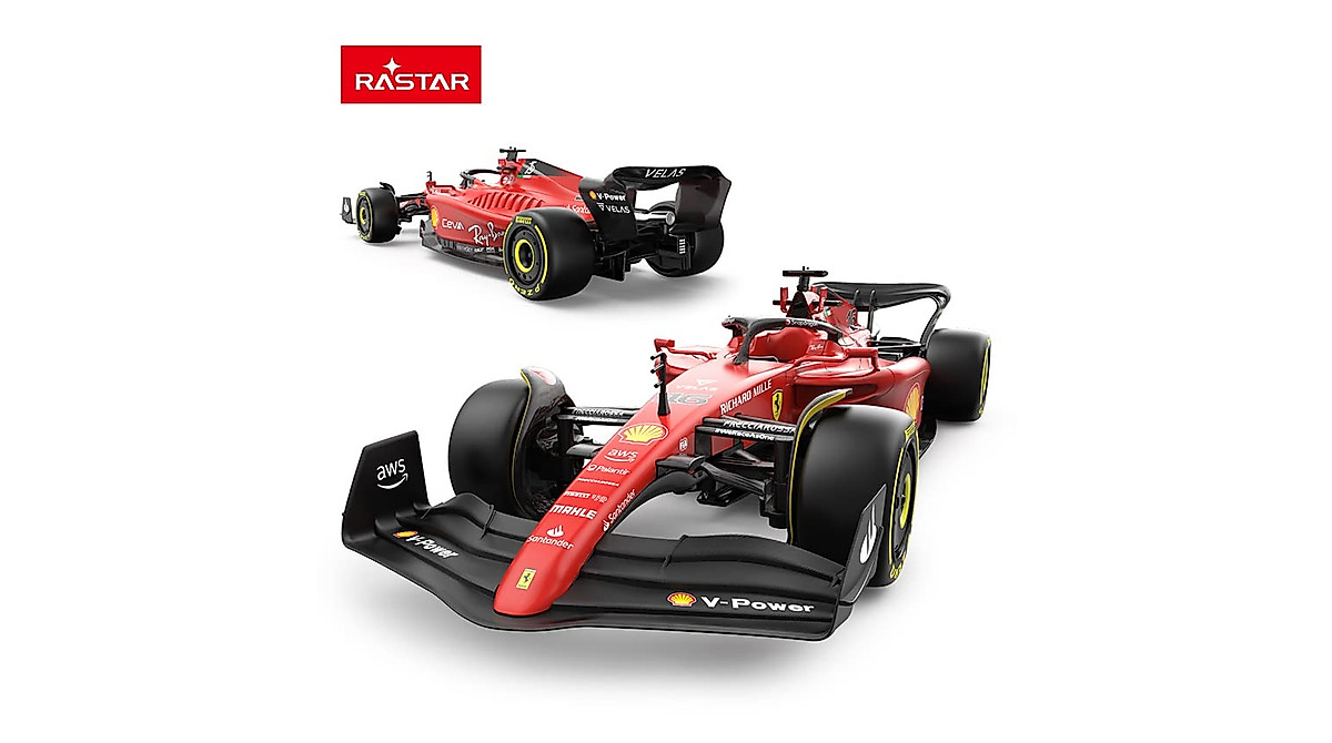RASTAR Ferrari F1-75 RC Car 1:12 Scale - Officially Licensed Model