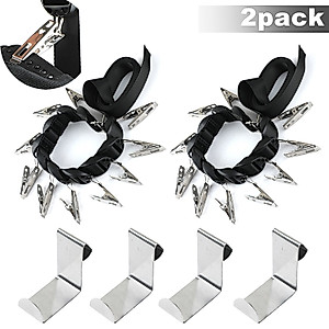 Hat Rack, Cap Rack Hat Organizer for Baseball Cap, Holds 10 Caps for Baseball Hats, Ball Caps Rack Door Closet Organizer for Men Girl Boy Women Hat Collections - Perfect Holder Storage Display (2PACK)