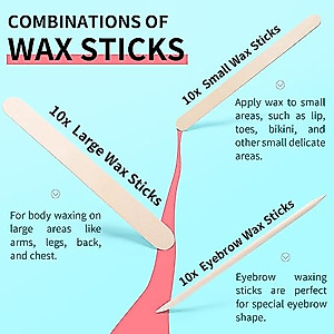 LEMONTRA Waxing Accessories Kit, 2 Heat Safe Silicone Bowls, 2 Spray Bottles