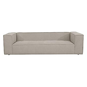 Amazon Brand – Rivet Thomas Modern Upholstered Sofa Couch, 101.2"W, Grey