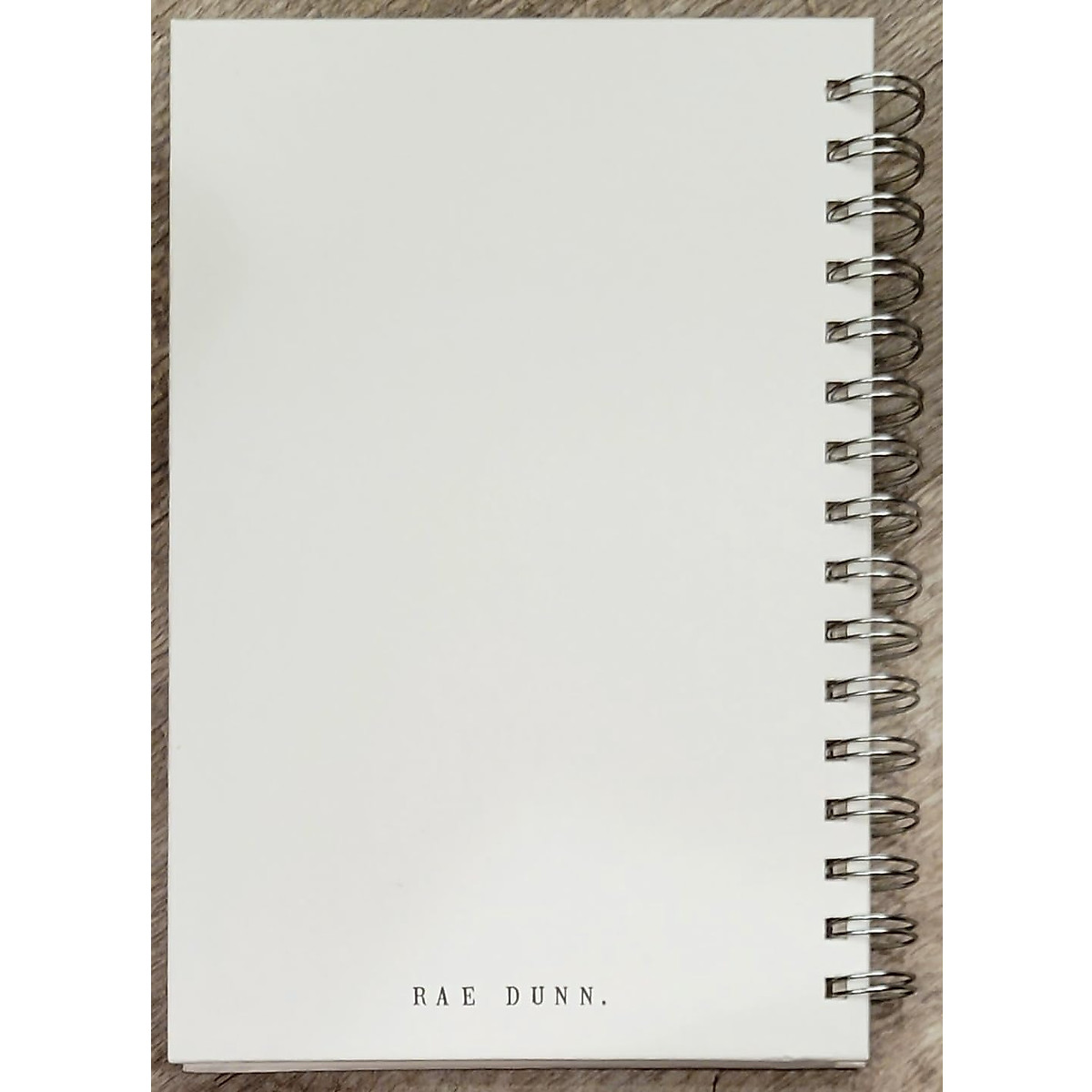 Rae Dunn Large Letter Travel. Spiral Notebook (160 lined pages)