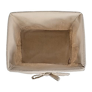 DII Farmhouse Chicken Wire Storage Baskets with Liner, Medium, Rustic Natural, 11x7.88x7", 2 Piece