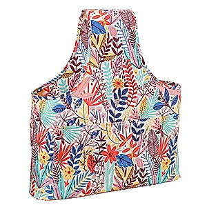 Ciieeo Crochet Bag Container and Travel Pouch Crocheting Woolen Organizer Oranger Portable Line Red Wrist Tote Supplies Needles Pattern Accessories Leaves Storage Tools Yarn Home