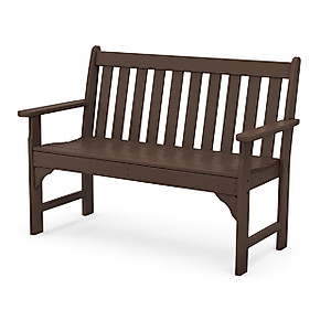 POLYWOOD® Vineyard 48" Bench (Mahogany)