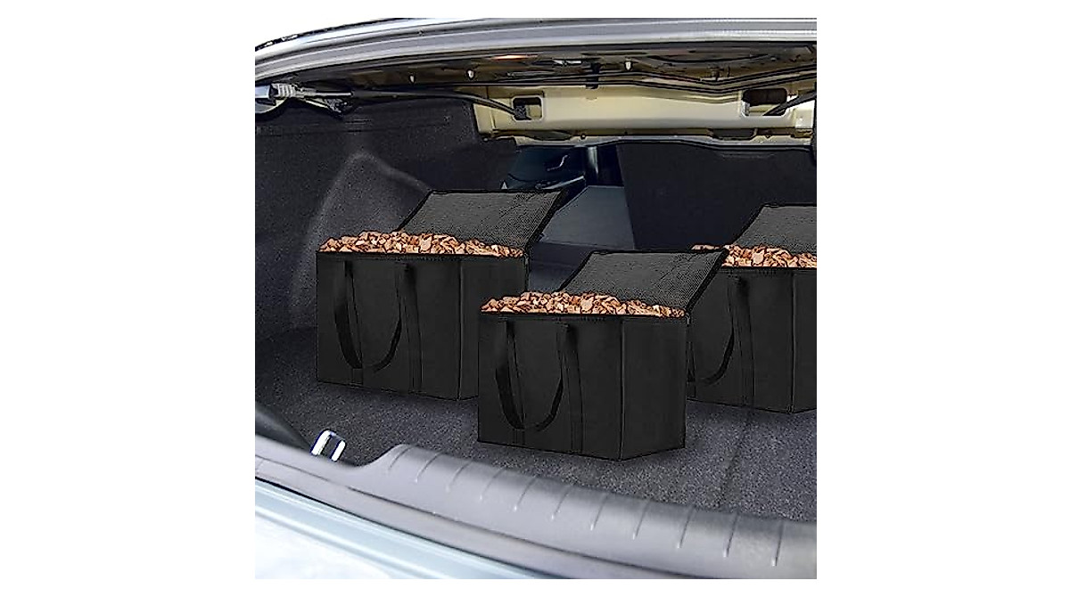 Durable 3-Pack Wood Pellet Storage Containers
