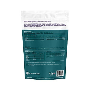 Dr. Bill’s Canine Behavior Support | Calming Pet Supplement for Dogs | Use On Demand | Contains Chamomile, Lemon Balm, Taurine, Valerian, Ginger Root, and Magnesium