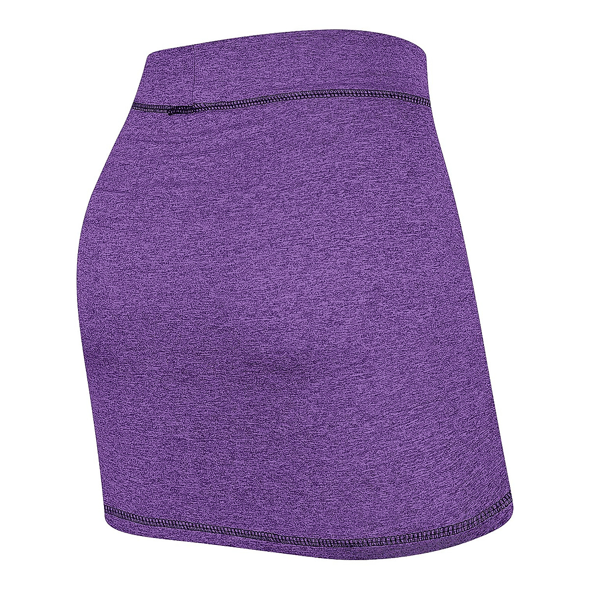 MOQIVGI Womens Golf Skirt High Waist Knee Length Casual Summer Dressy Trendy Cute Athletic Skorts Skirts with Pockets Shorts Sports Clothing Purple Medium