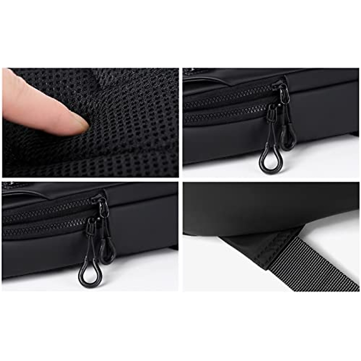 YYFRIEND Waterproof Sling Bag Travel Hiking Chest Bag Daypack, Crossbody Backpack with USB Charging Port