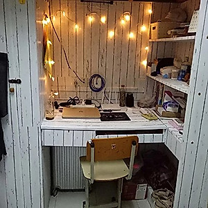 SimpleLife4U White Wood Grain Furniture Paper Nordic Style Self-Adhesive Shelf Liner Locker Sticker 17.7 Inch by 9.8 Feet