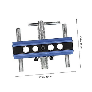 DOITOOL 1 Set tool dowel jig pocket screw jig pocket hole jig woodworking jigs metal scribe drill aluminum alloy portable
