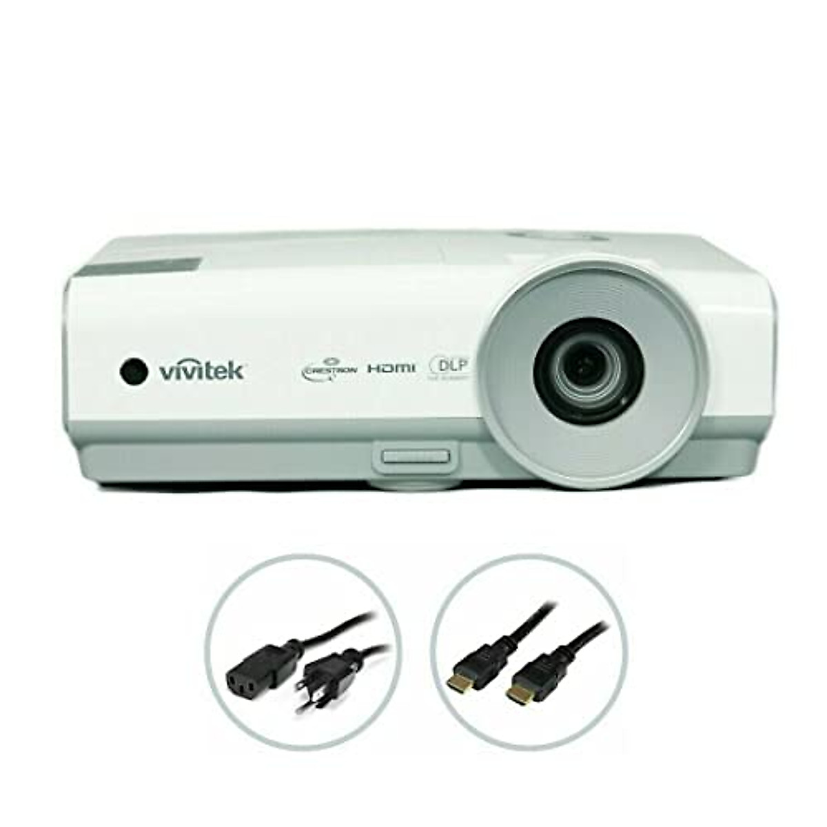 ViviTek D859 DLP Projector 3600 ANSI 3000:1 Contrast HD HDMI 1080i 3D-Ready