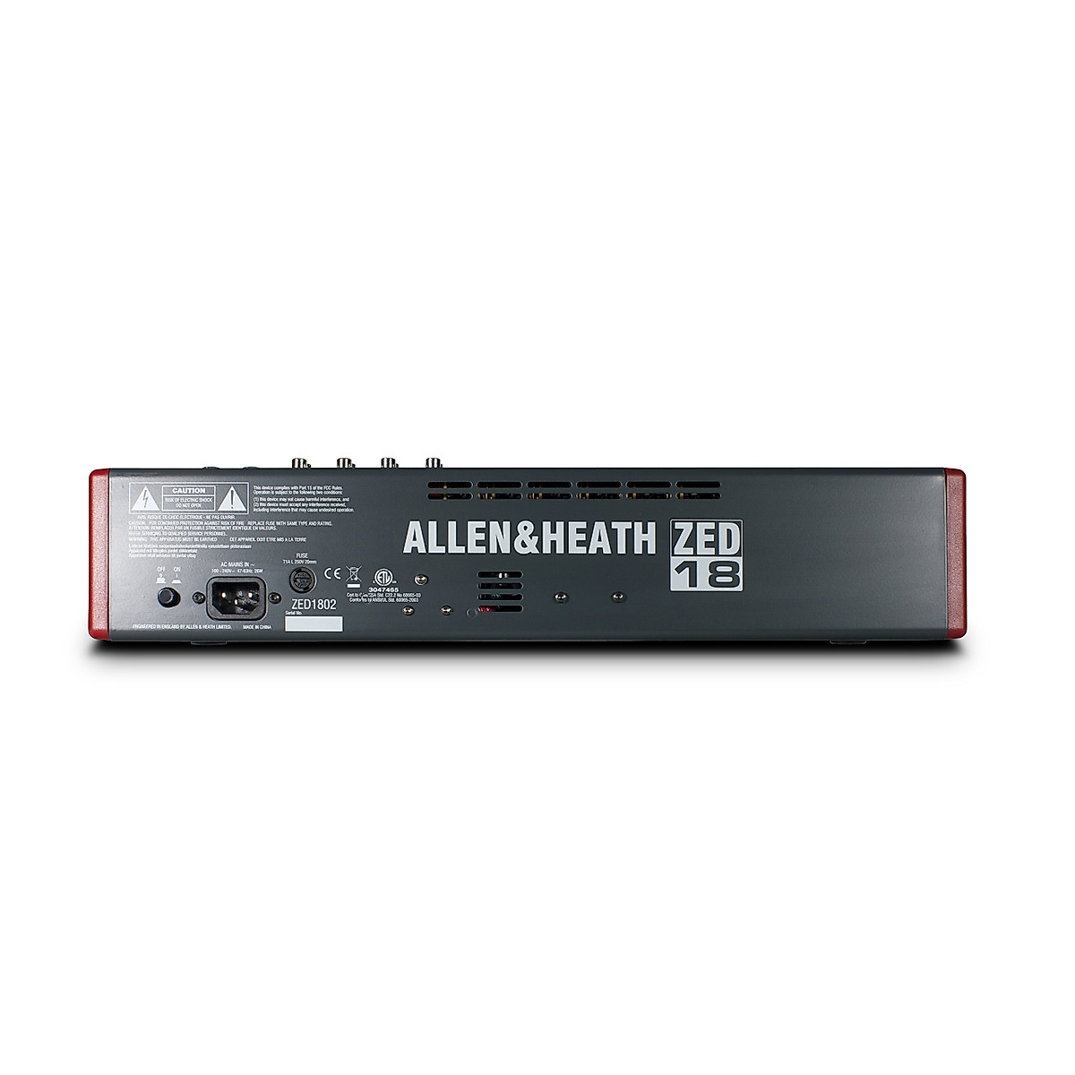 Allen & Heath ZED-18 - 18-Channel Touring Quality Mixer with USB I/O (AH-ZED-18)