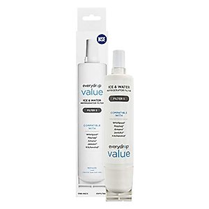 Everydrop Value by Whirlpool Ice and Water Refrigerator Filter 5, EVFILTER5, 1 Pack