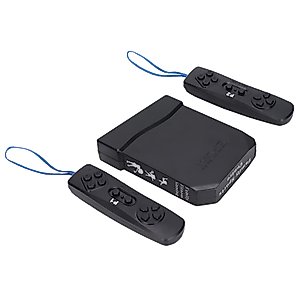 Retro Game Console, Handheld Wireless TV Game Console 32?Bit Somatosensory Game Console Host with 2 Wireless Controllers with HD Game Screen, Support PAL, NTSC and other global TV standards