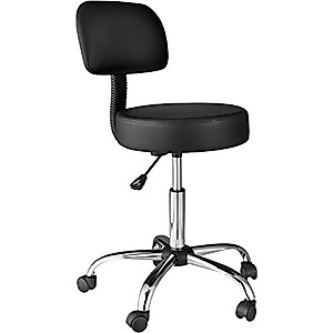 OneSpace Medical Stool, Black