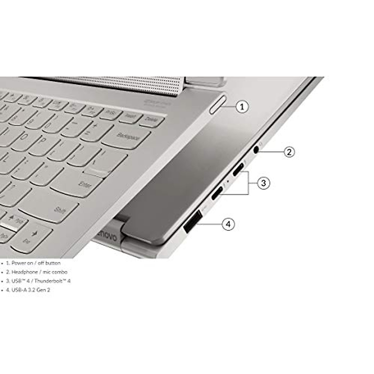 Lenovo Yoga 9i 14 2-in-1 14" FHD Touch-Screen -11th Gen Intel Evo Platform i7-1185G7-16GB DDR4 - 512GB SSD - Active Pen - Alexa Built-in - Fingerprint Reader - USB-C 4.0/Thunderbolt 4 - Win 10 - Mica