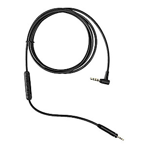 BINGLE Replacement Audio Cable Cord for for Sennheiser HD598 / HD558 / HD518 / HD598 Cs / HD599 / HD569 / HD579 Headphones … (Black)