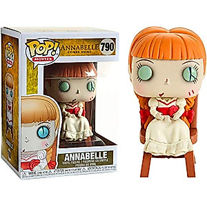 Funko The Conjuring: Annabelle - Annabelle in Chair Pop! Vinyl Figure (Bundled with Compatible Box Protector Case), Multicolor, 3.75 inches