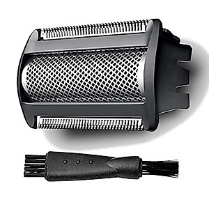 Philips Norelco BG2000 Replacement Shaving Head/Foil for Bodygroom Range BG2020 to BG2030 with Shaver Cleaning Brush