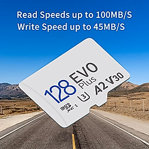 128GB SD Card Class 10 U3 for REDTIGER 4K Dash Cam