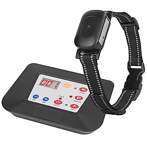 Moclever Wireless Dog Fence System Electric Dog Fence Training Collar with Remote 2 in 1, Dog Boundary Containment System Range 990ft, IPX6 Waterproof & Rechargeable,for Small Medium Large Dogs