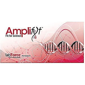 labForce 1148A92PK, Amplifyt 384-Well PCR Plate, Light Cycler, 2-Notch, White, Pack of 10