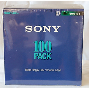 Sony 100 Pack 3.5" Micro Floppy Disk