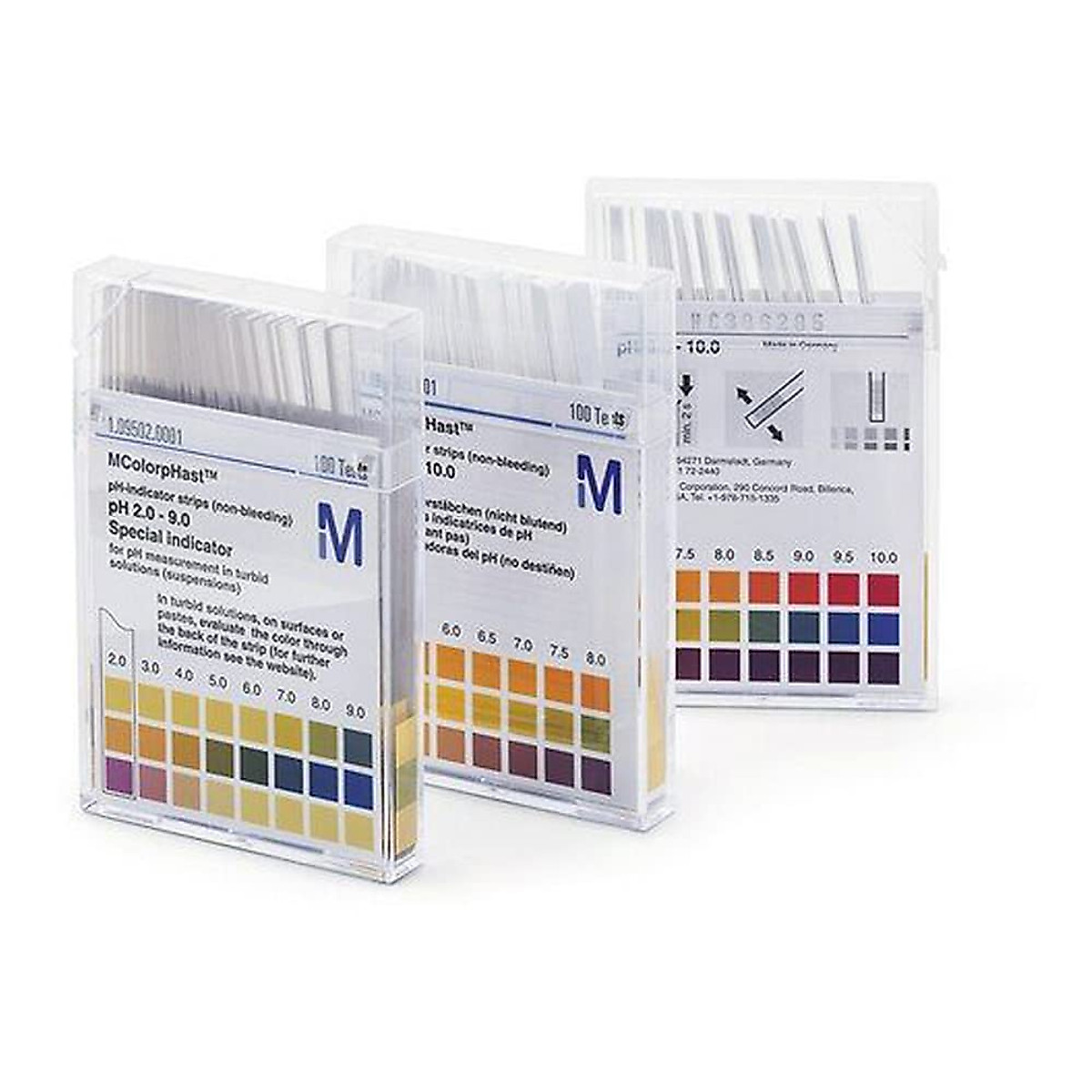 MilliporeSigma 1.09543.0001, pH-Indicator Strip, Non-Bleeding, 6.5-10.0 pH Range