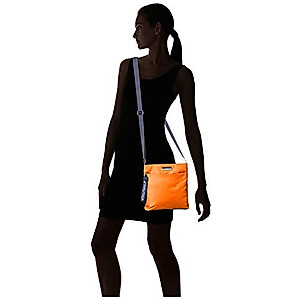 Nautica womens Diver Nylon Small Crossbody Bag Purse With Adjustable Shoulder Straps Cross Body, Seaport Sunset (Orange), One Size US