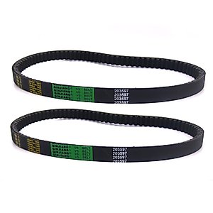 NIMTEK 2 Murray Go Kart 37X98 Drive Belt for Comet Torque Converter 203597 Replaces 10042