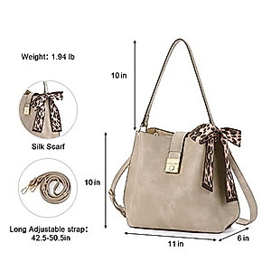 CLUCI Vegan Leather Women's Crossbody Handbags Fashion Shoulder Bag Purses For Women with Adjustable Strap