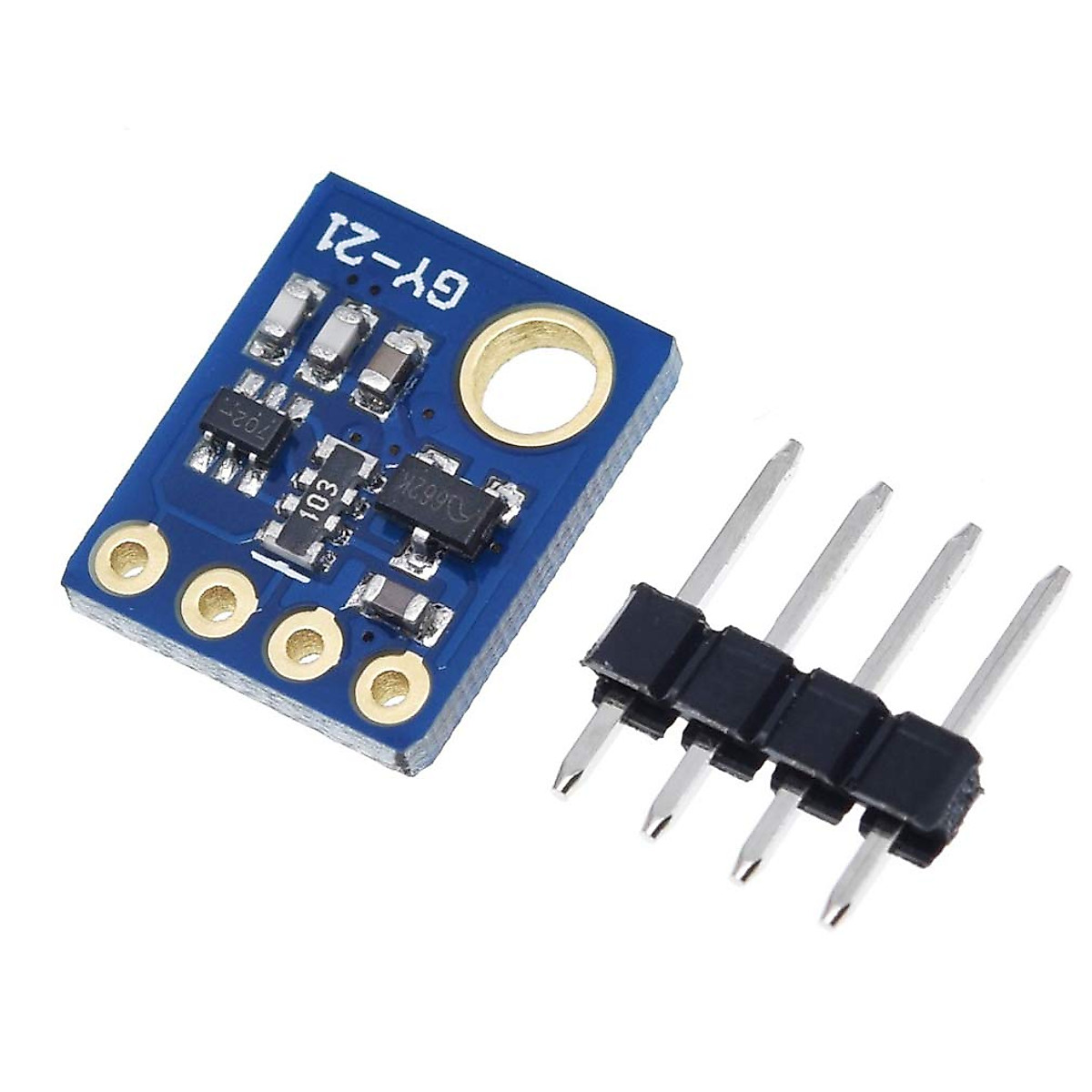 HiLetgo 2pcs Si7021 GY-21 Industrial High Precision Humidity Sensor I2C IIC Interface for Arduino Low Power CMOS IC Module