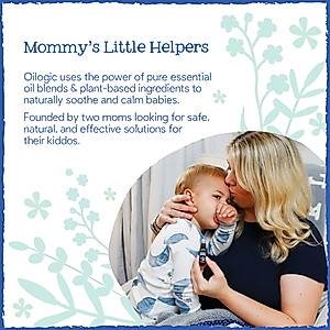 Oilogic Stuffy Nose and Cough Vapor Bath Relief for Babies & Toddlers, Essential Oil Breathe Blend - Naturally Soothes with 100% Pure Lavandin, Orange, Eucalyptus Oil & More - 266ml (9 fl oz)