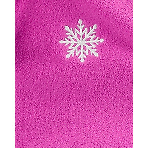 Carter's Baby Girls' 3 Piece Vest Little Jacket Set (Purple/Multi/Snowflake, 6 Months) pant set Pant Set