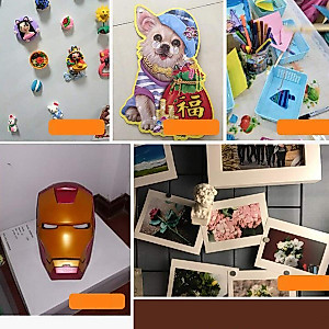 Multi-Use Refrigerator Magnets For Refrigerator Craft Project - Approximate 8x1mm - 100 Pieces