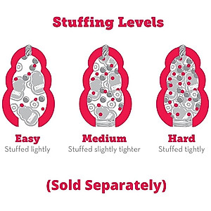 Kong Easy Treat Filler - Training Treats for Dogs, 8 Oz (Pack of 4 - Bacon and Cheese) with Recipe Card