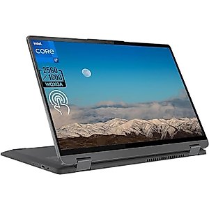 Lenovo 2023 Newest IdeaPad Flex 5 2-in-1 Laptop, 16" 2.5K Touchscreen, Intel Core i7-1255U (10 cores), 16GB RAM, 512GB SSD SSD, Intel Iris Xe Graphics, Wi-Fi 6, Backlit Keyboard, Windows 11 Home
