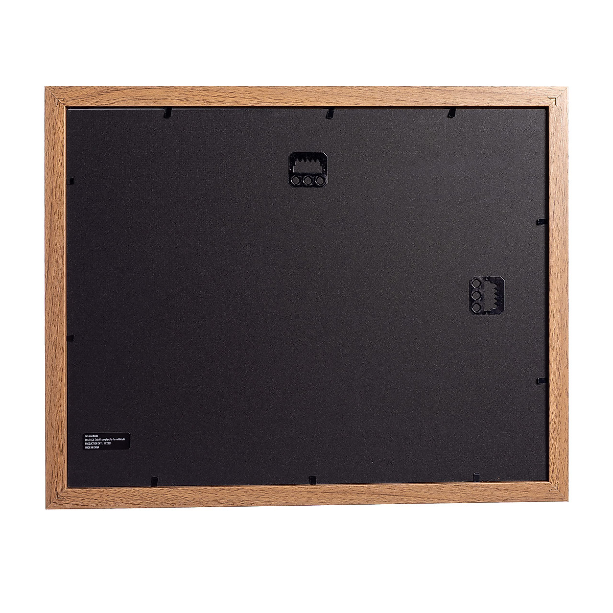 FrameWorks 2-Pack, 11x14 Matted to 8x10 Picture Frame, Golden Oak – Classic Wooden Photo Frame with Tempered Glass, Modern Matte Finish for Prints, Posters, Certificates & Wall Decor – Gallery-Ready