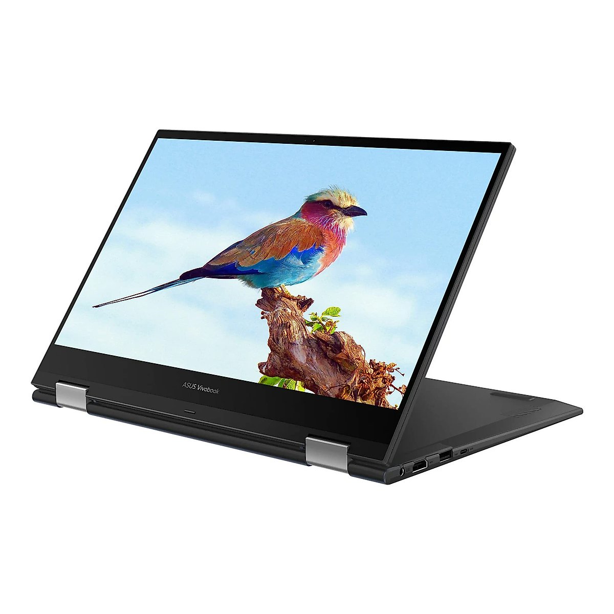ASUS Vivobook Thin and Light 2-in-1 Touchscreen Laptop, 14" Touch Display, Intel Dual-core Processor, 4GB RAM, 192GB Storage (128GB SSD, 64GB eMMC), Intel UHD Graphics, Windows 11 in S Mode