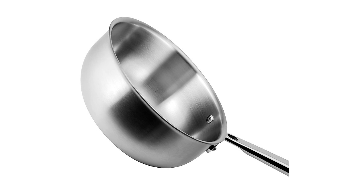 Misen 2 QT Stainless Steel Saucier Pan - Durable & Elegant