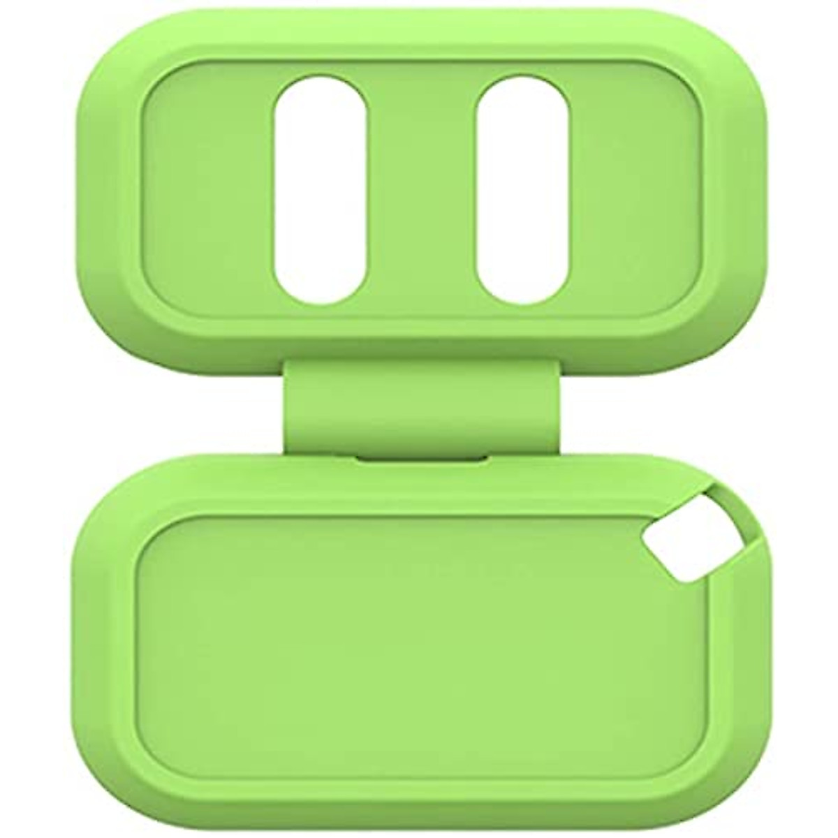 Silicone Case Replacement for Skullcandy Dime True Wireless Earbuds, Silicone Protective Skin Sleeve Accessory (Glow Green)