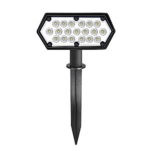 ZHUANYIYI Outdoor Solar Lawn Spotlights, Waterproof Landscape Lights Inserted in The Courtyard, All-Weather Home Garden Pavement Decorative Lights