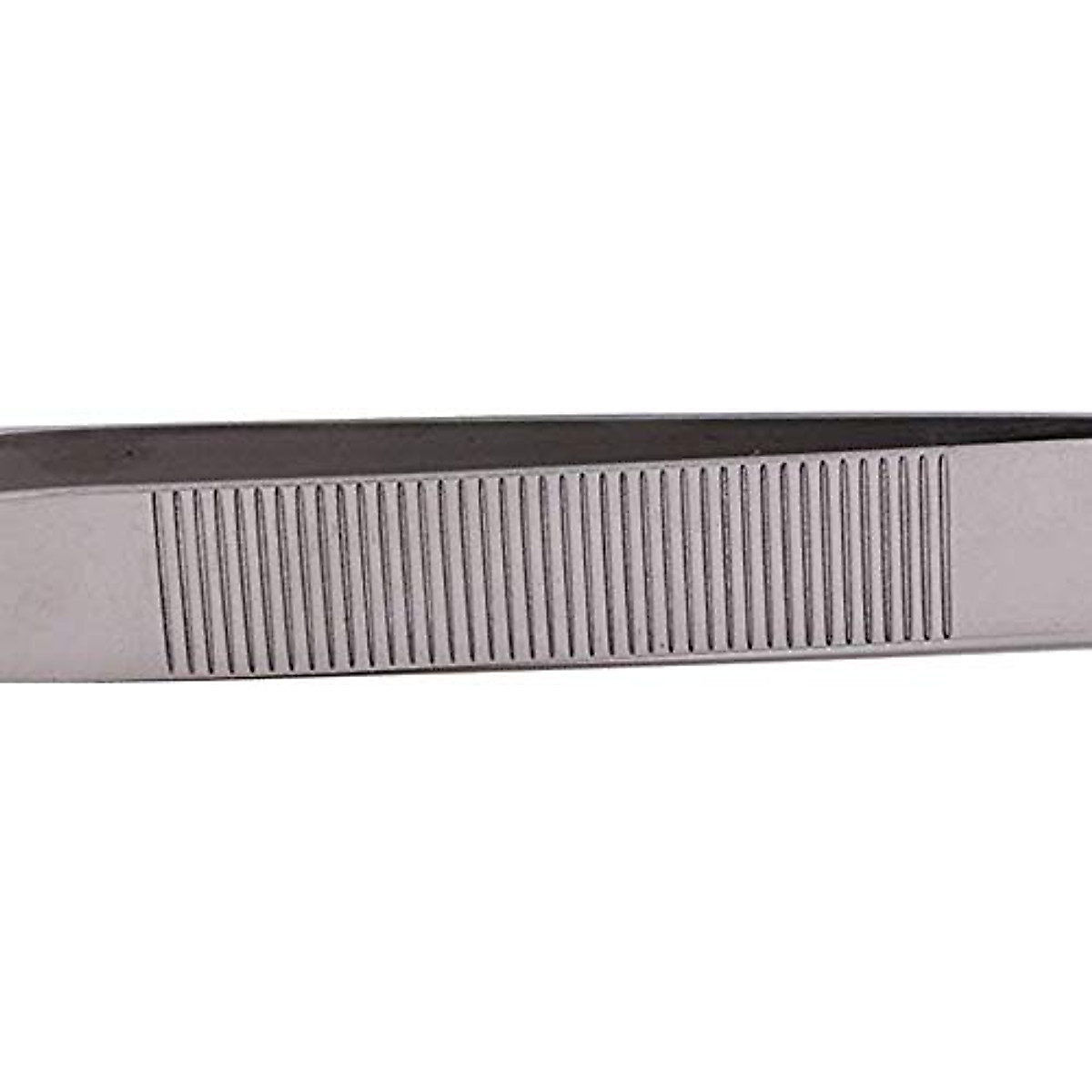 Dzrige 7.1 Inch Stainless Steel Tweezers Feeding Tongs for Aquarium Fishtank Reptile Lizards Gecko Spider - Straight and Curved (2Pcs)