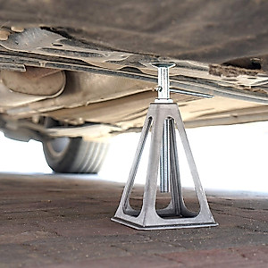 Homeon Wheels Aluminum Stabilizer Stack Jacks for RV,Travel Trailers, Pop-Up Camper, Cars or Boats,Can Support Up to 7936 lbs, Extends 17"- (4 Pack)