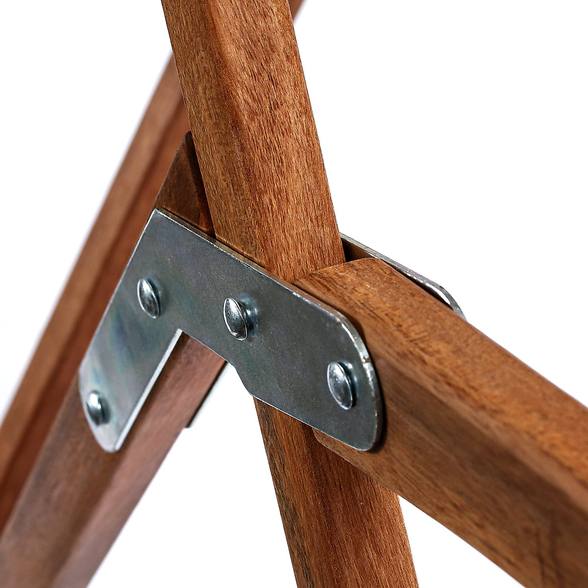 BYER OF MAINE - Pangean Butterfly Chair, Easy to Fold Hardwood Sling Chair for Beach and Camping - 34" H x 23" W, 27" D, Single - Green