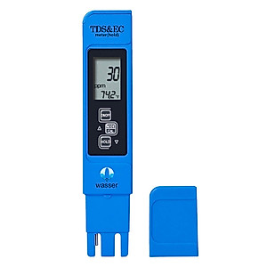 High Quality Water Test Meter. Professional TDS EC & Temperature Meter. 3-in-1. Lifetime Guarantee! Accurate and Reliable Water Test Meter. With Protective Leather Case.
